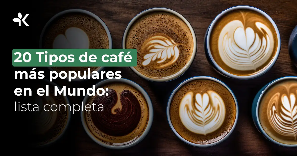 20 Tipos de Café más Populares en el Mundo: Lista Completa - Kapomo